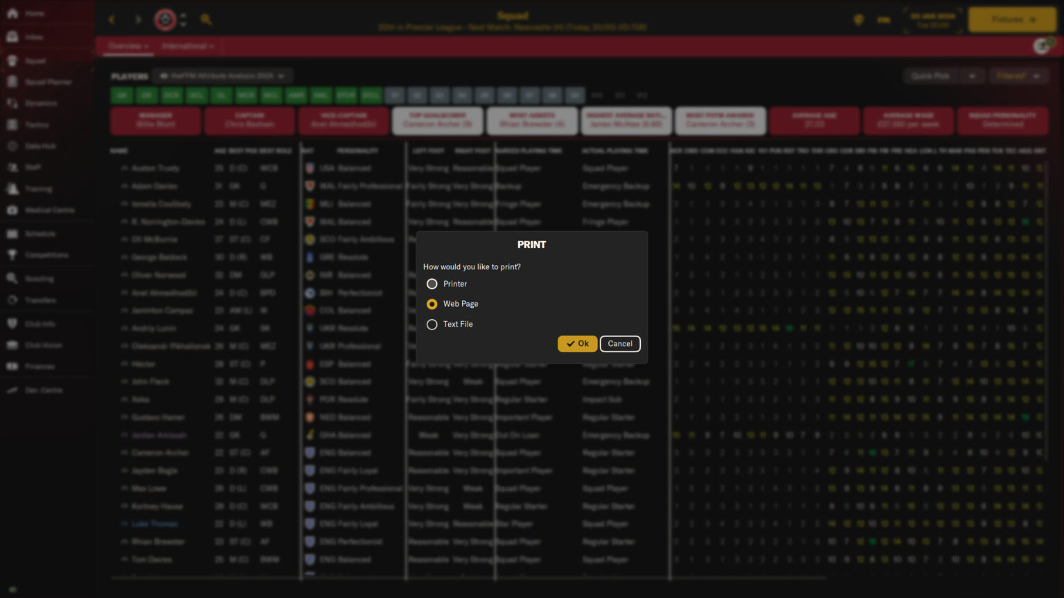 Football Manager Spreadsheet Tool - Scout, Analyse, Win